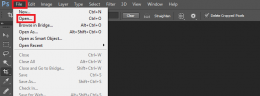 How to Open an Image in Photoshop?