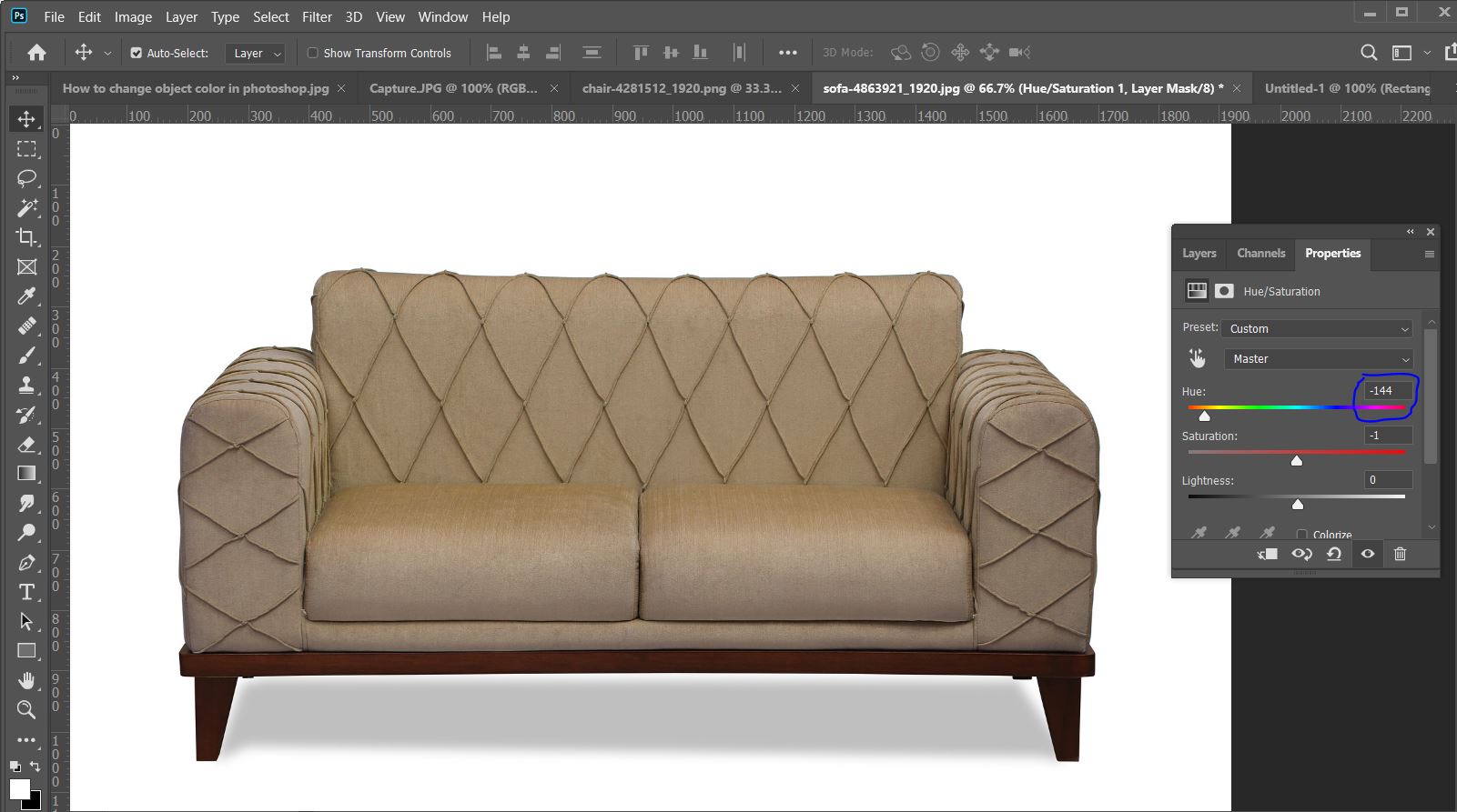 How to Change Color of Objects in Photoshop? - Clipping Path Creative