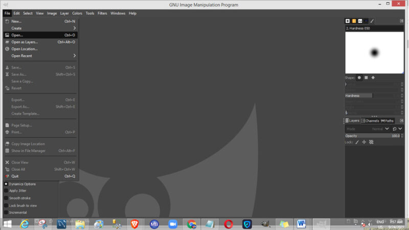 How to use the gimp clone tool