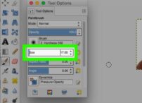 How to change brush size in gimp Step by step guide