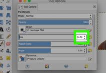 How to change brush size in gimp Step by step guide