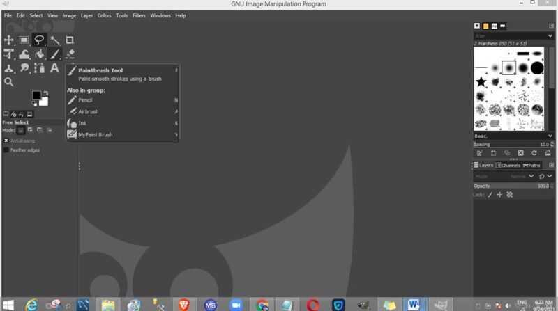 How to change brush size in gimp Step by step guide