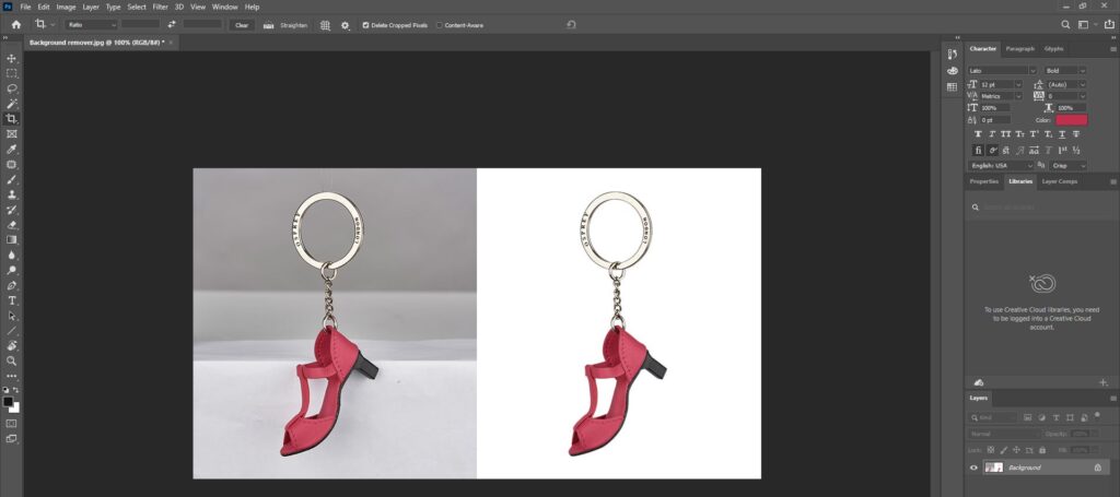 How to turn off Grids in photoshop